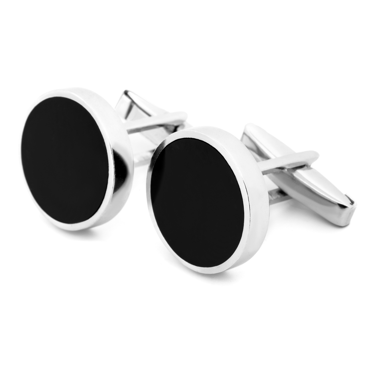 Butoni Graphite din argint 925