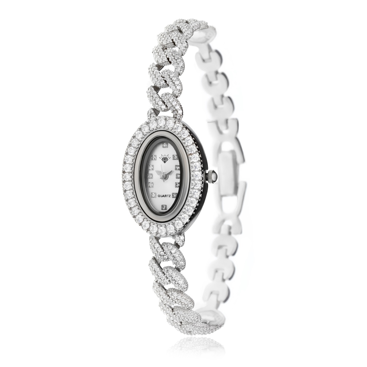 Ceas din Argint 925 cu cristale 35.35g