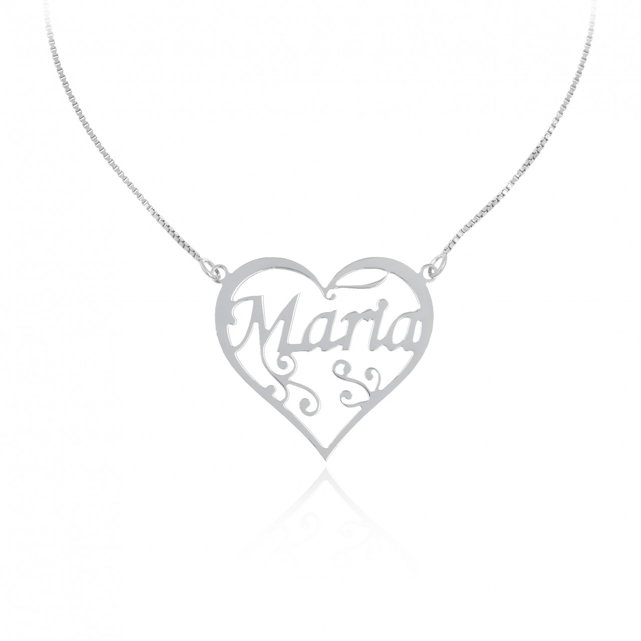 Colier Supreme din argint 925 personalizat cu nume