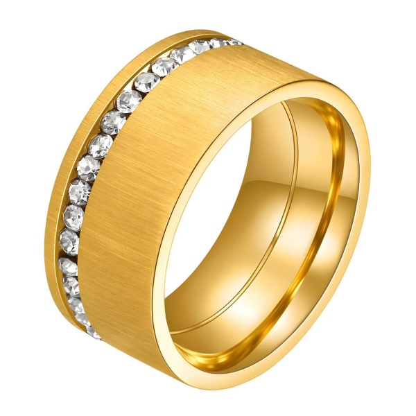 Inel Fashion din Inox placat cu AUR 18K M8/56