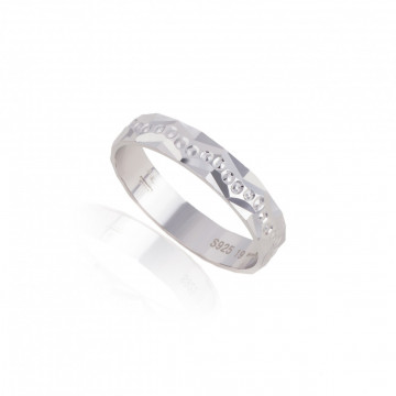 Inel tip verigheta din Argint 925 - Antistres