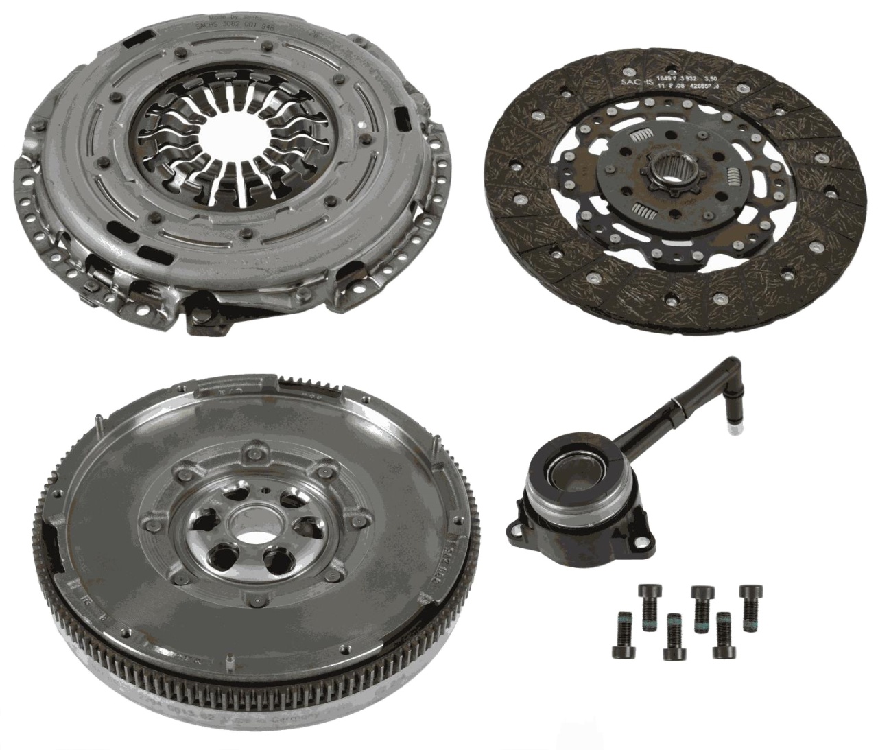 Volanta si kit ambreiaj Sachs VW Golf 6 - 2.0 TDI (2008-2013) Start/Stop
