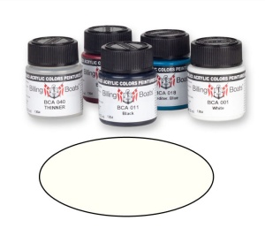 Vopsea Billing Boats pentru machete modelism White 22 ml, BCA001