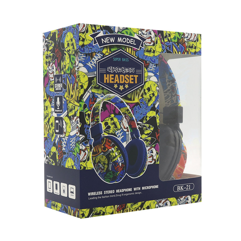 Slusalice Bluetooth Graffiti style BK-21