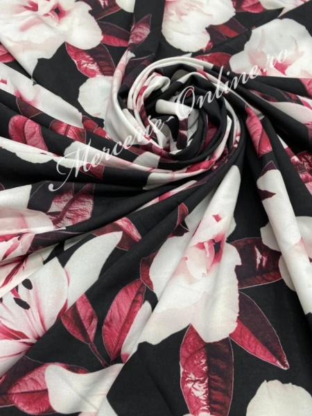 Material textil Vascoza Elastica Supersoft, (la bucata-1.60m) Cod:2902