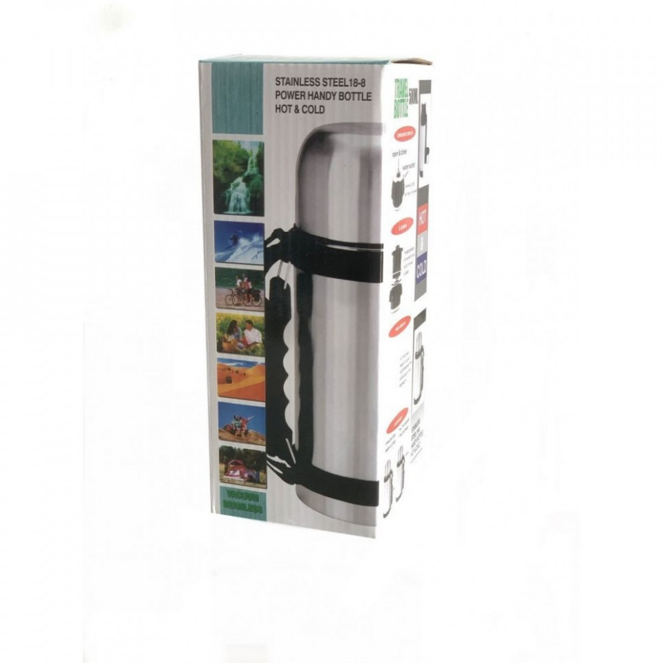 Termos inox, metal+pvc