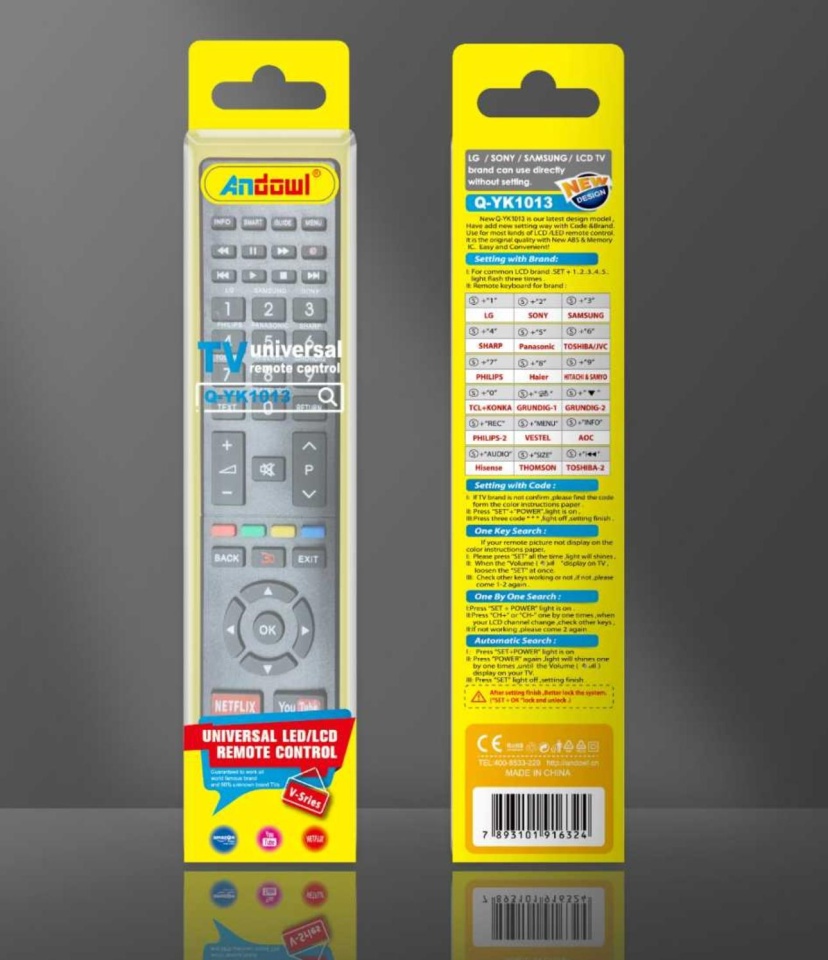Telecomanda universala pentru TV LG / SONY / SAMSUNG / PANASONIC / PHILIPS Telecomanda universala pentru TV LG / SONY / SAMSUNG / PANASONIC / PHILIPS