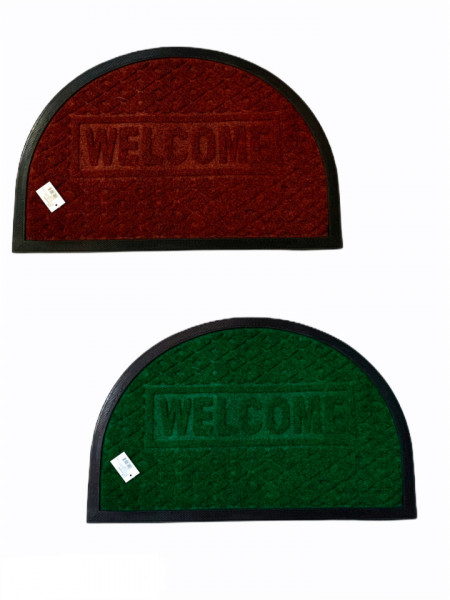 Covor de usa, exterior home, Textil + Pvc, 60x40 cm