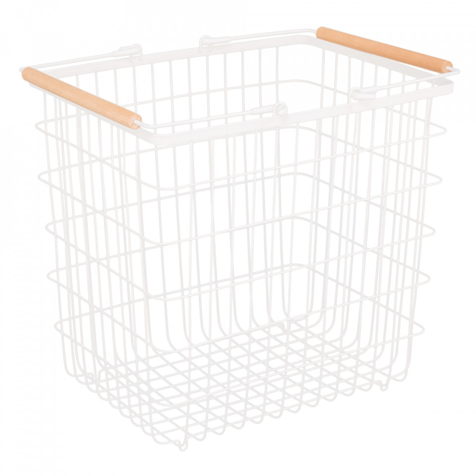 Coş de rufe, metalic alb - TP288708