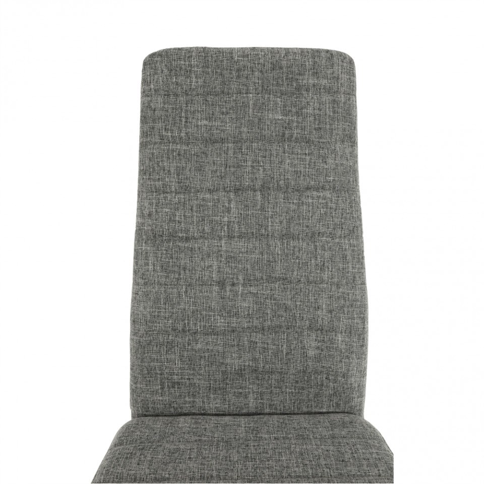 Scaun, material textil gri deschis/cadru metalic fag - TP203808