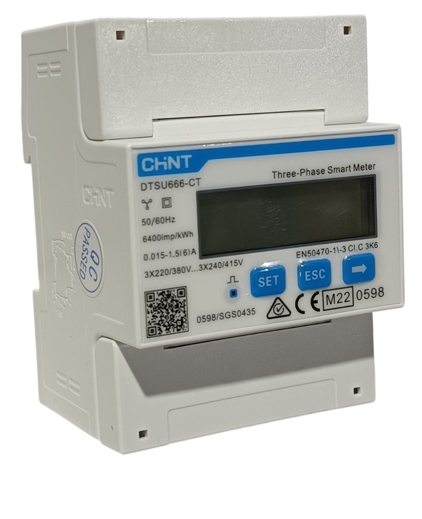 Smart Meter indirektni CHINT DTSU666 TPM-CT, 3-fazni