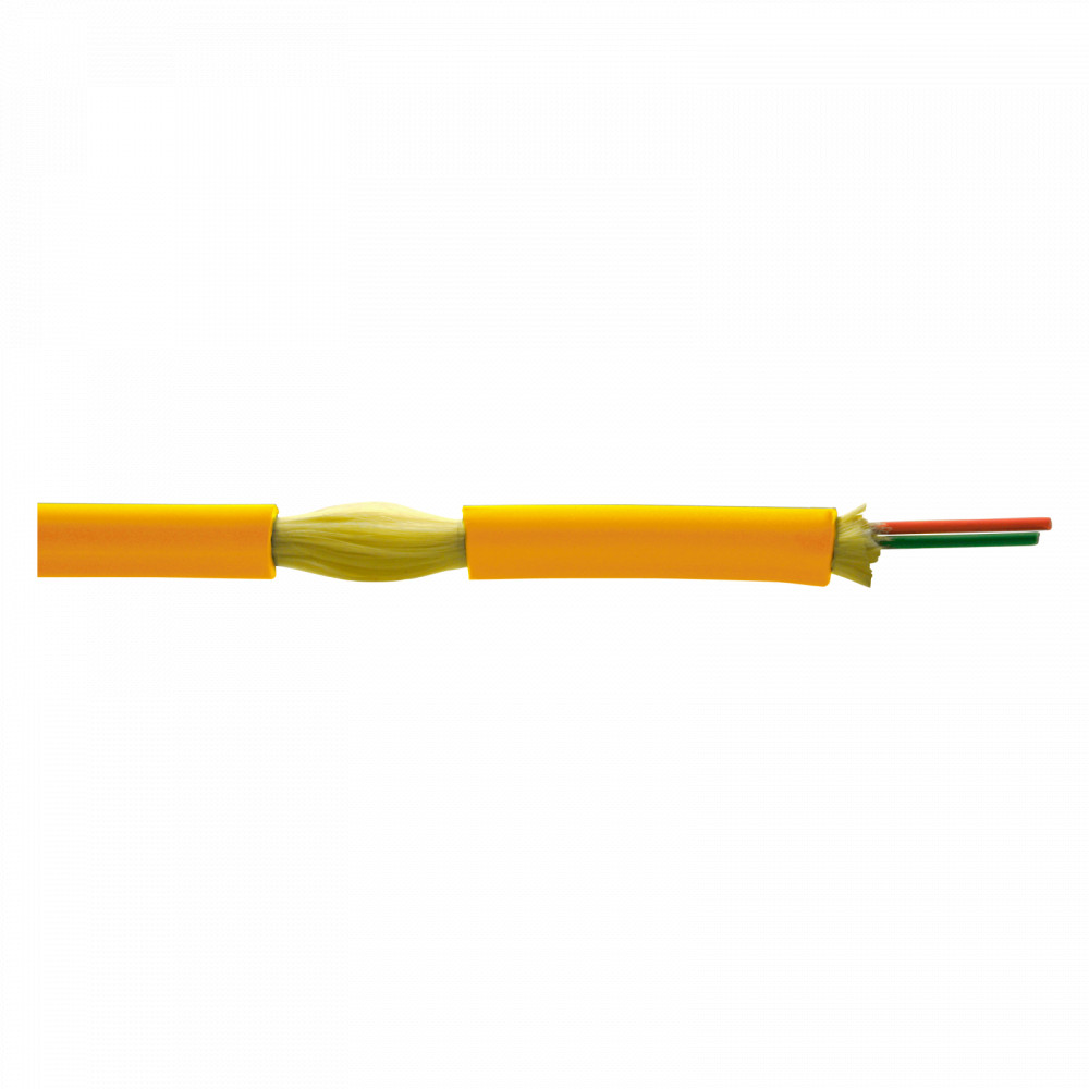 Cabo FK2 de 2 Fibras Monomodo Interior LSFH Dca