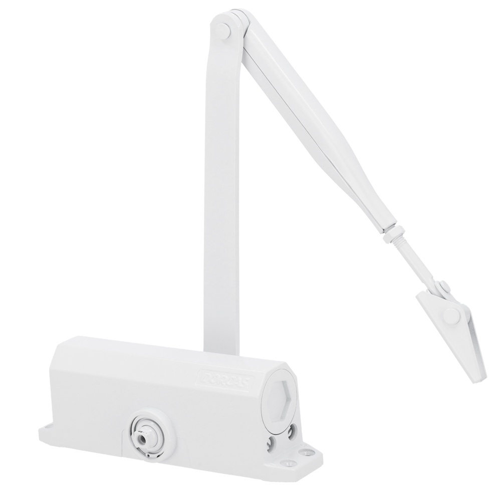 Fecho de porta de braço articulado - Montagem à superfície e instalação ...