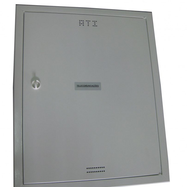Quadro Viseu ARO COM PORTA PARA CAIXA ATI/CATI MODULAR 400X620X120 EXT ...