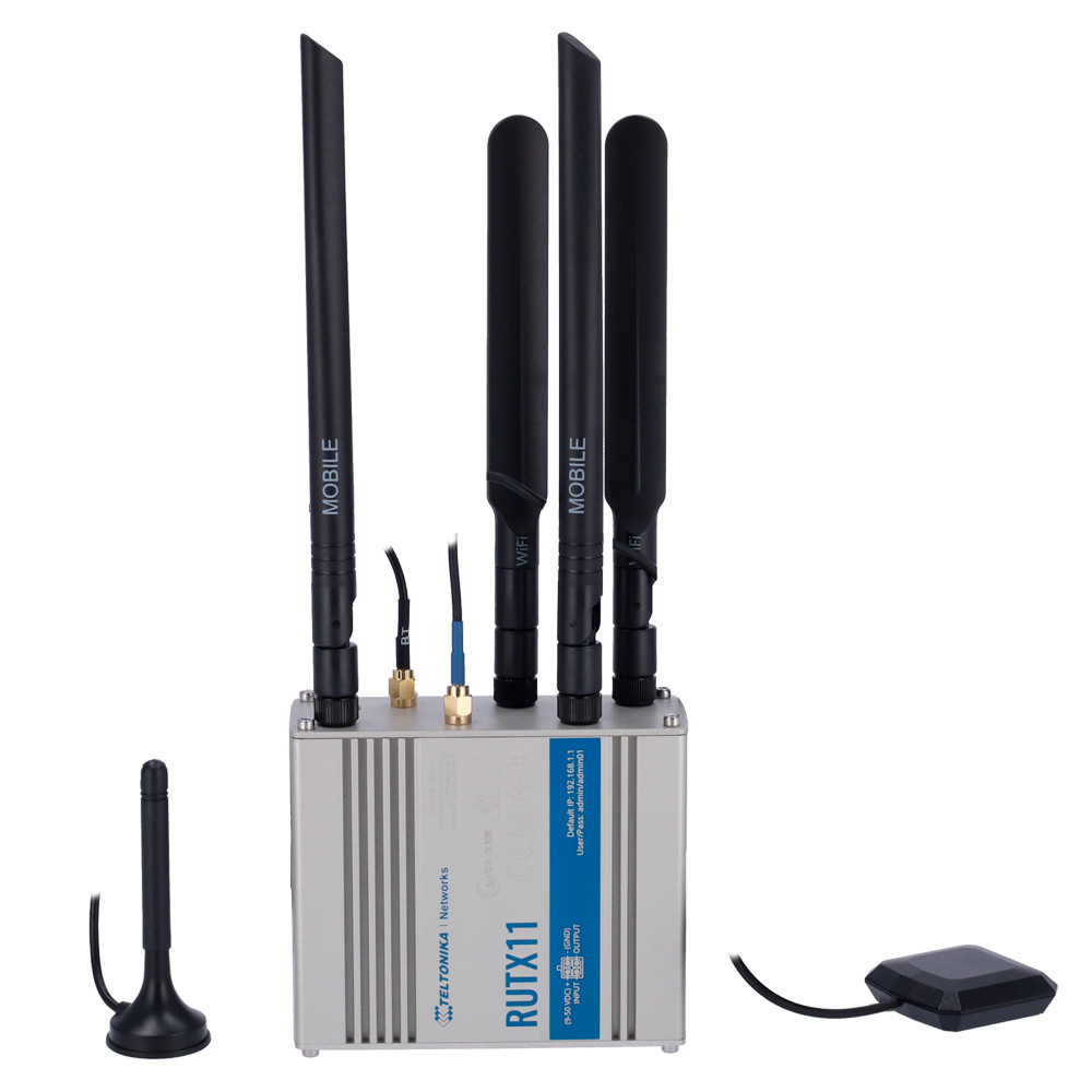 Teltonika Router 4G Industrial - Dual SIM 4G Cat 6 - Wi-Fi 5 ...