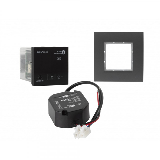 In wall Bluetooth Audio Receiver (negro)