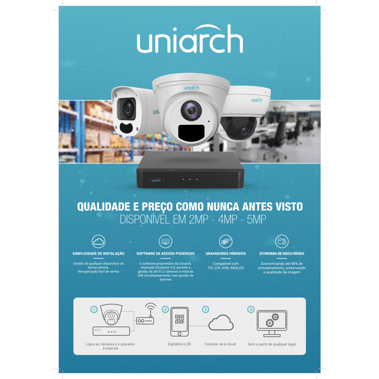 Cartaz Uniarch 50x70 português