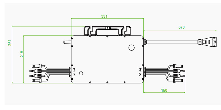 Microinversor Hoymiles HMS-2000