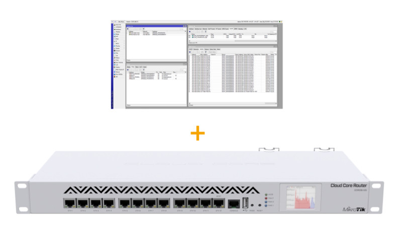Router 12x Gb Ethernet + Configuração de serviços. Instalação em Rack ...