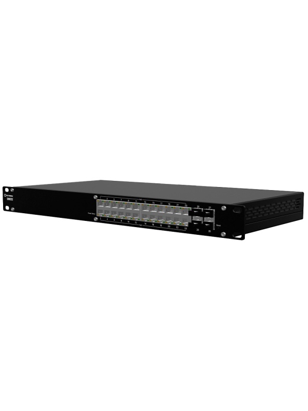 Teltonika Switch PoE Camada 3 - 24 portas PoE Gigabit+ 4 SFP Gigabit ...