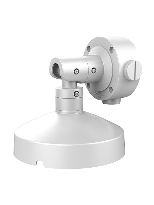 Wall support - Apt for Dome - Apt for use abroad - white color - cable ...