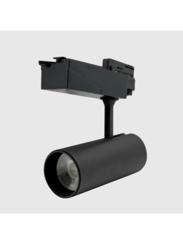 18187 - Projetor de Calha Led - 1 Circuito 35W Preto 3200lm 3000K IP20