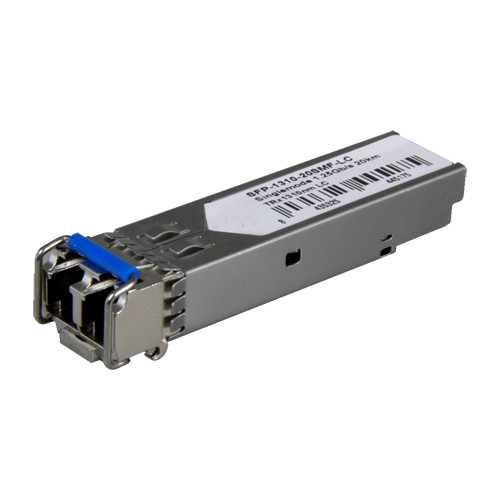 Módulo transceptor SFP - TRx 1310 nm - Fibra monomodo - Conector LC ...