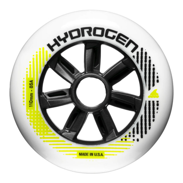 Rollerblade Hydrogen Premium Wheels 110mm/85A Pack-8