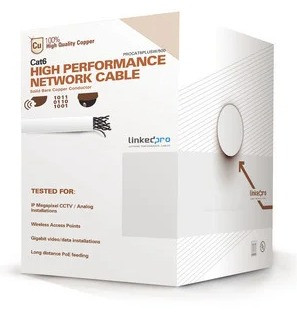 LINKEDPRO BY EPCOM: PRO-CAT-6-PLUS/500 Bobina de cable de 152.5 Metros ...