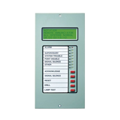 NOTIFIER LCD2-80 Anunciador Remoto de 80 Caracteres / Compatible con ...