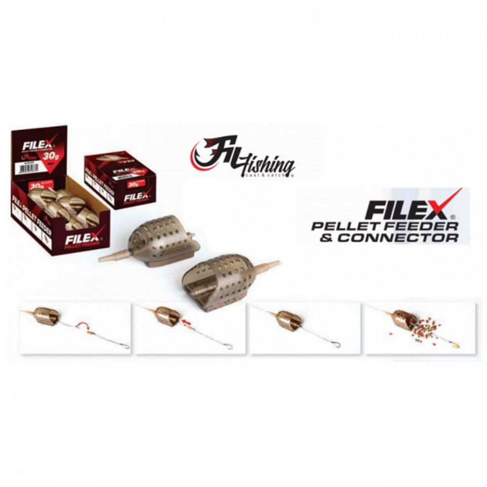 MOMITOR METHOD FILEX PELLET FEEDER & CONECTOR 40GR
