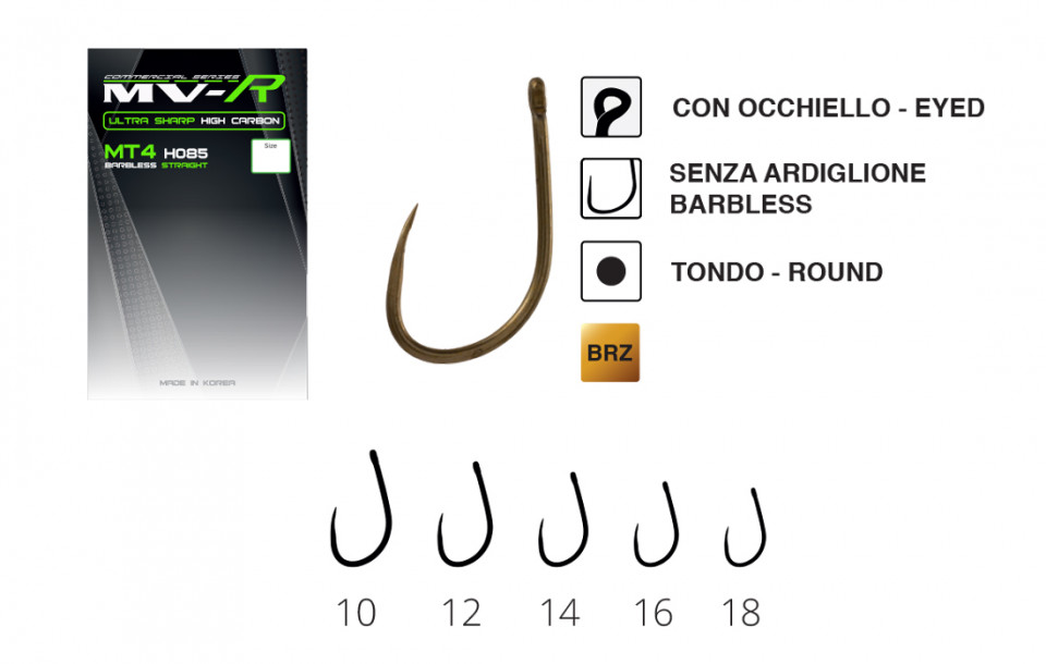 CARLIGE MAVER MV-R H085 MT-4 NR 14 BARBLESS