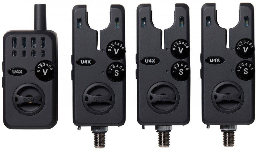 SET SENZORI PESCUIT CU STATIE DAM GANGSTER BITE 3+1