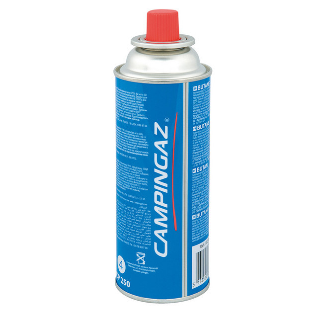 CARTUS GAZ CU VALVA CAMPINGAZ CP250 - 220GR IZOBUTAN