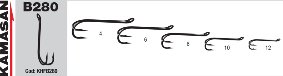 ANCORE KAMASAN DUBLE B280 NR 04 10BUC/CUTIE