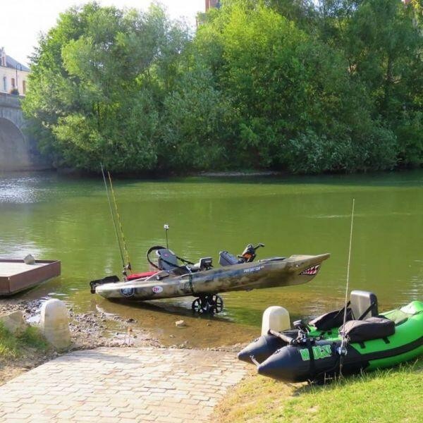 CARUCIOR CAIAC/CANOE ALLROUNDMARIN RAILBLAZA C-TUG CANOE & KAYAK CART