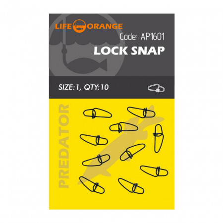 AGRAFA ORANGE NO.1 QUICK SNAP 10BUC