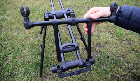 ROD POD JRC COCOON QUAD-POD 3 POSTURI