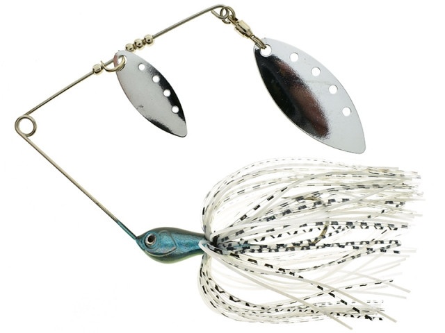 RTB DUAL BLADE SPINNERBAIT 16G SILVER BLACK GLITTER