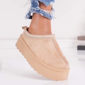 Papuci Casual UG -CozyStep VL242 Beige