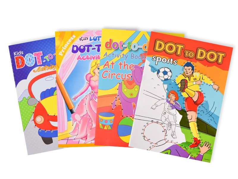 Dot to dot - Bojanka A4