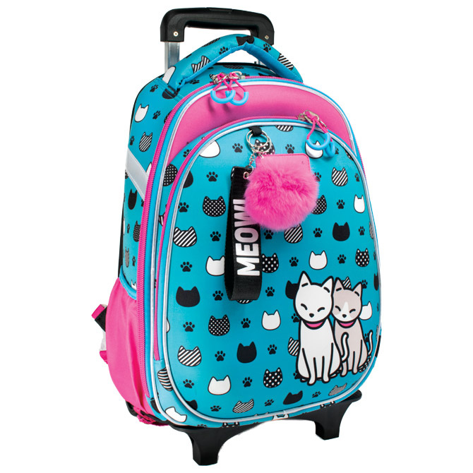 Anatomski ranac sa točkićima CONNECT - Meow