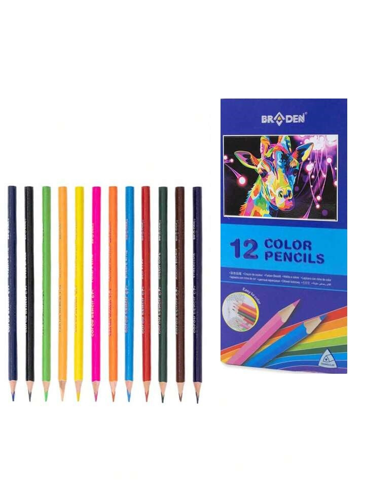 Drvene bojice BRADEN - Životinje 1-12