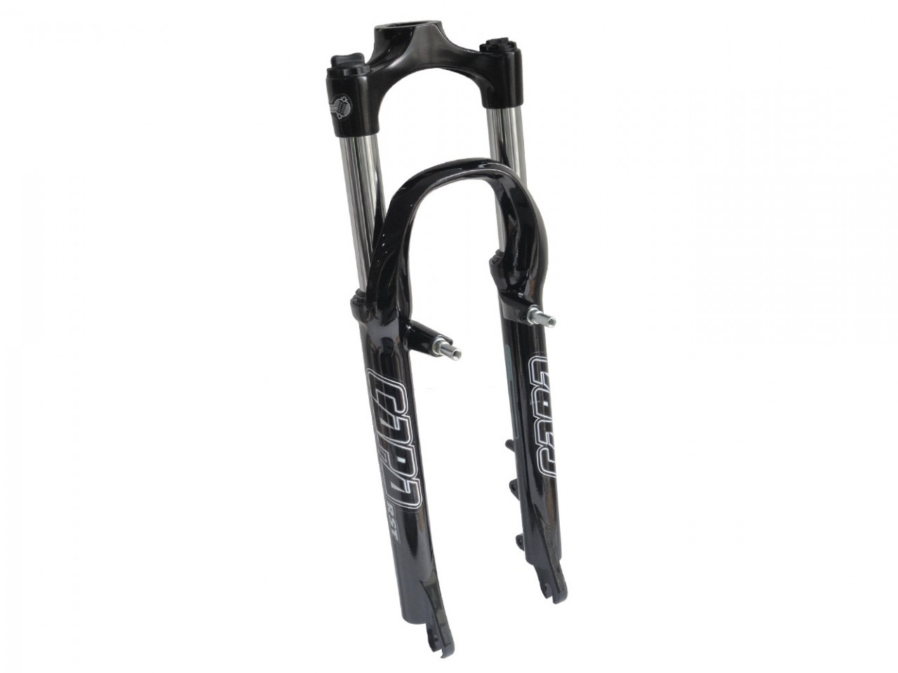 Furca RST 26 Capa T 80mm Disc/V-brake preload fara gat negru lucios