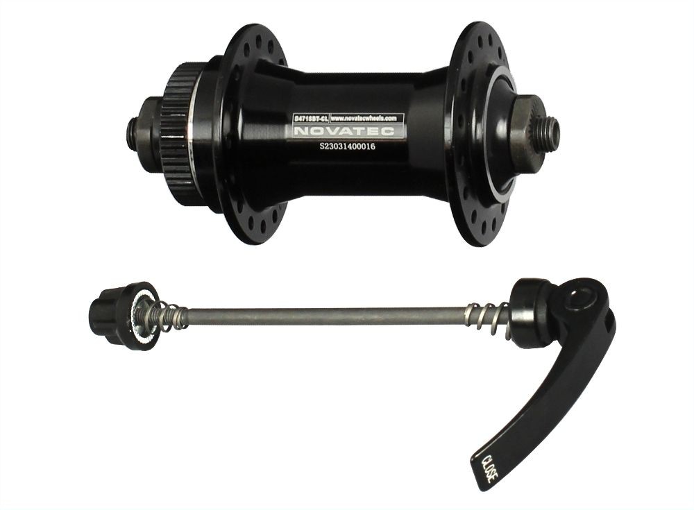 Butuc Fata NOVATEC D471SBT-CL centerlock Negru, 32H