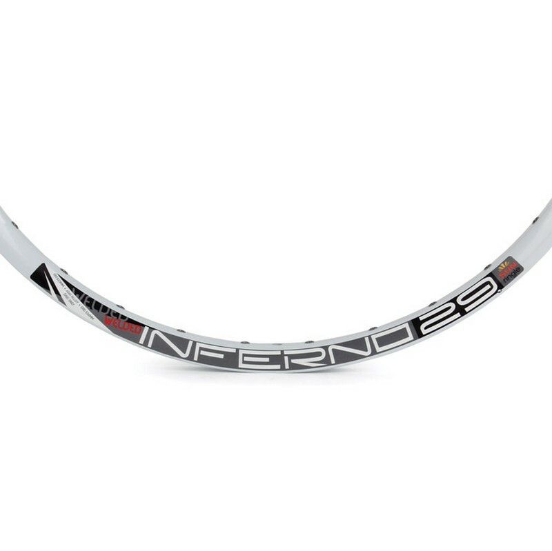 Janta dubla - Sun Ringle Inferno 29 - 26''/559, 32H - Welded, White