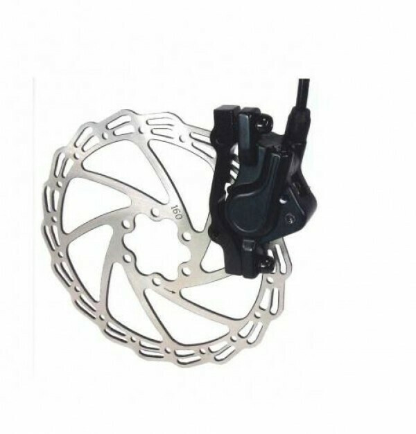 Frana disc hidraulica Saccon DH 50, spate, rotor 160mm, conducta 1400mm ...