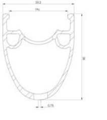 Janta MACH 1 GRAVEL 19 DISC 28' - (700 x 19C) - 32H Negru