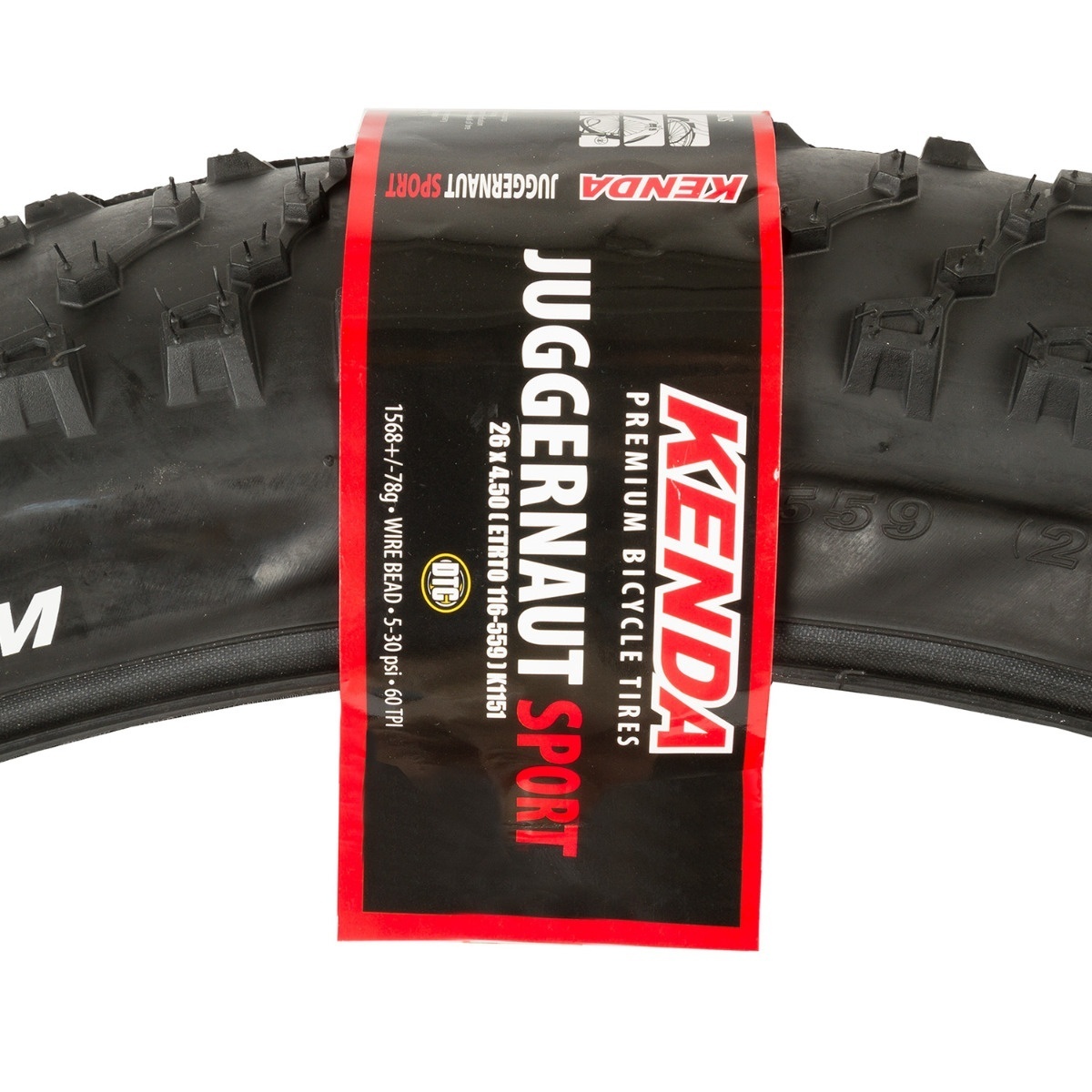 Anvelopa KENDA 26 x 4.50 (116-559) Juggernaut Sport