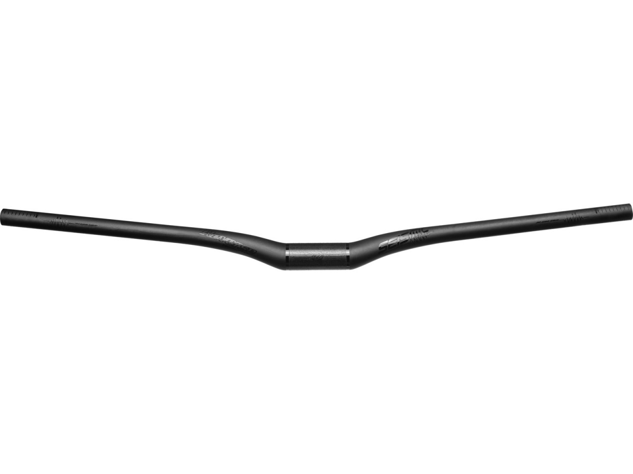 Ghidon REVERSE HANDLEBAR Seismic 810 Carbon 35mm/25mm black matt-stealth